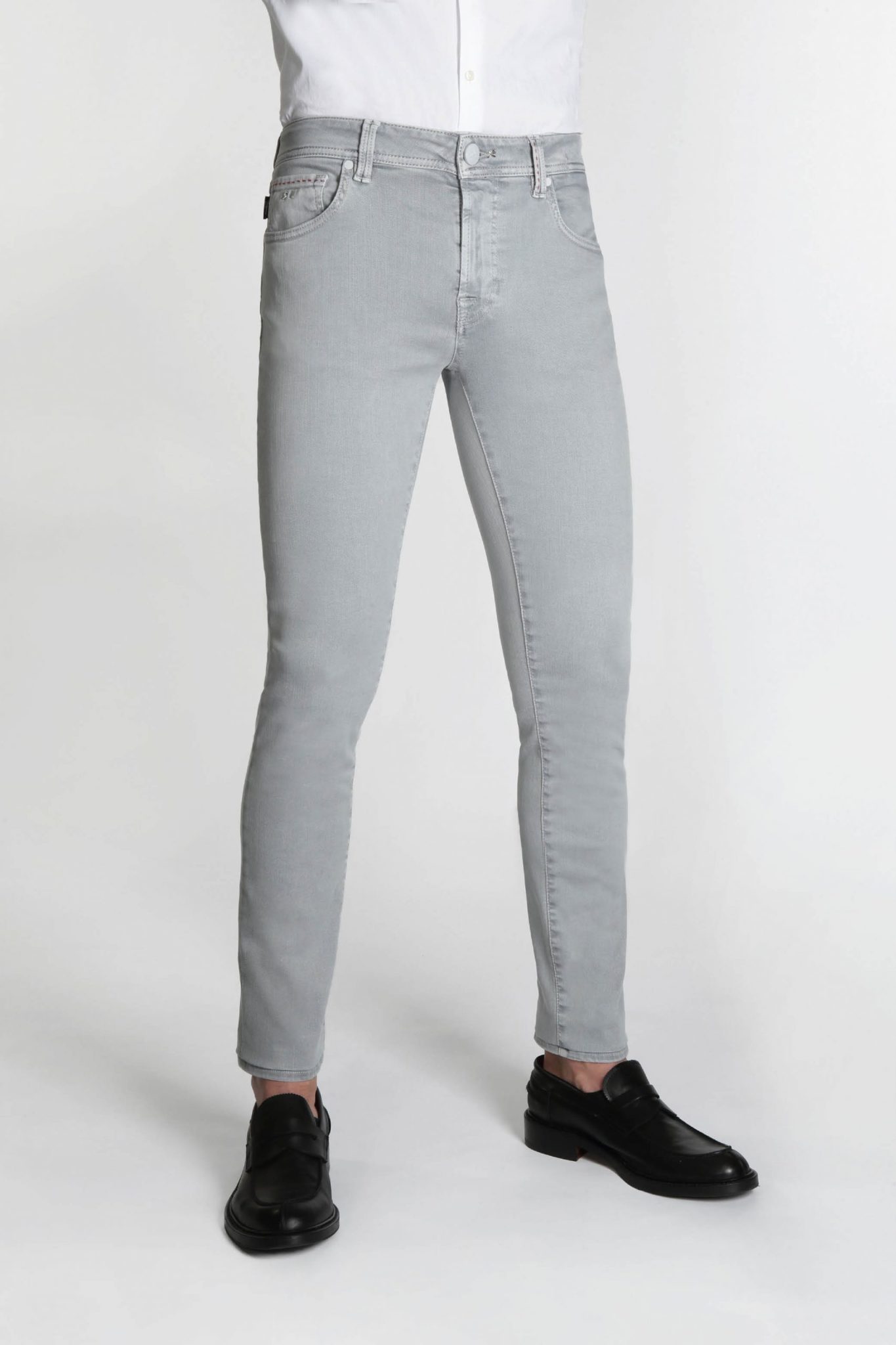 Jean "LEONARDO SLIM" Sea Foam -TRAMAROSSA - TED | TED LUXURY Vêtements ...